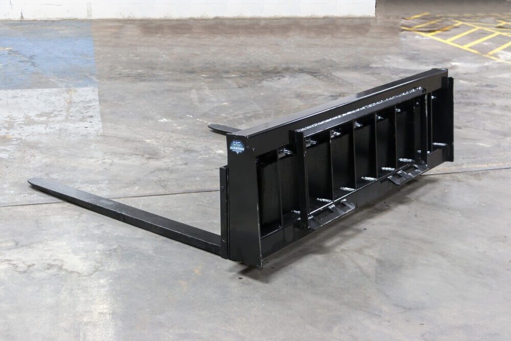 Blue Diamond Attachments – Wide Frame Heavy Duty Pallet Fork – 1 3/4″ X ...