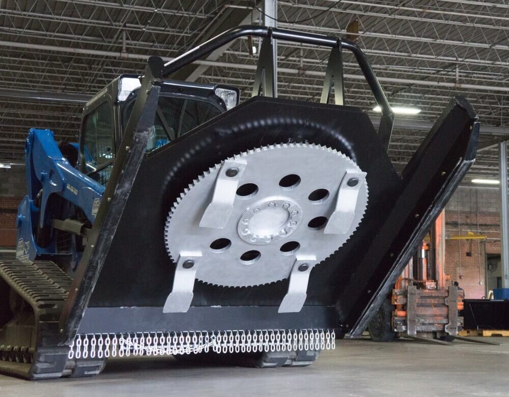 Blue Diamond Attachments – 72″ 150cc Severe Duty Open Front Brush ...