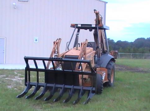 Wallace Attachments – Industrial Stacking Rake – North Florida ...